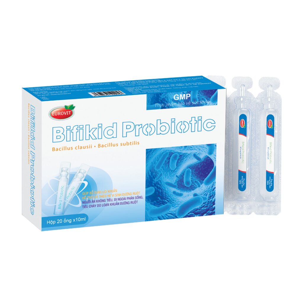 BIFIKID PROBIOTIC - Eurovit Pharma Việt Nam Sản phẩm Eurovit